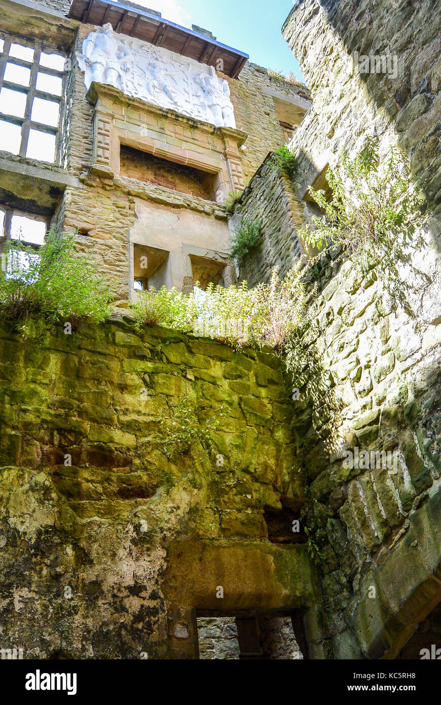 Old ruins of stately home Stock Photo - Alamy