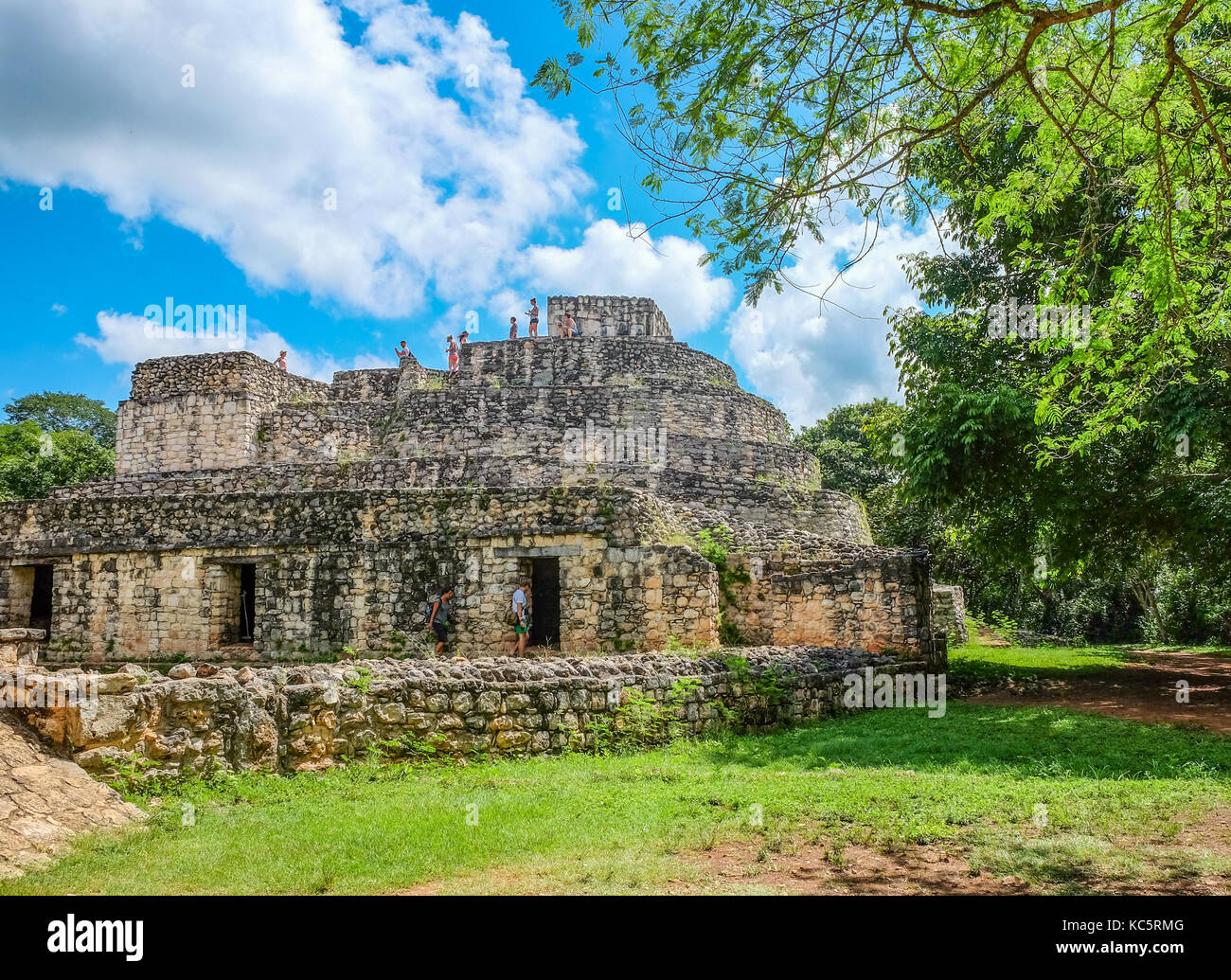 Ek Balam Mayan archeological site Yucatan Mexico Stock Photo - Alamy