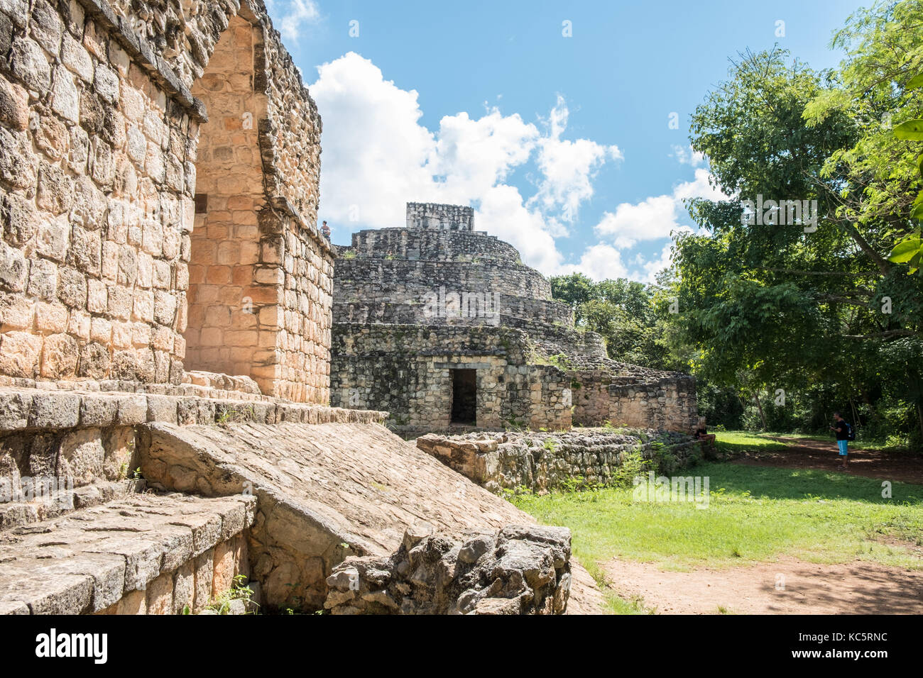 Ek Balam Mayan archeological site Yucatan Mexico Stock Photo - Alamy