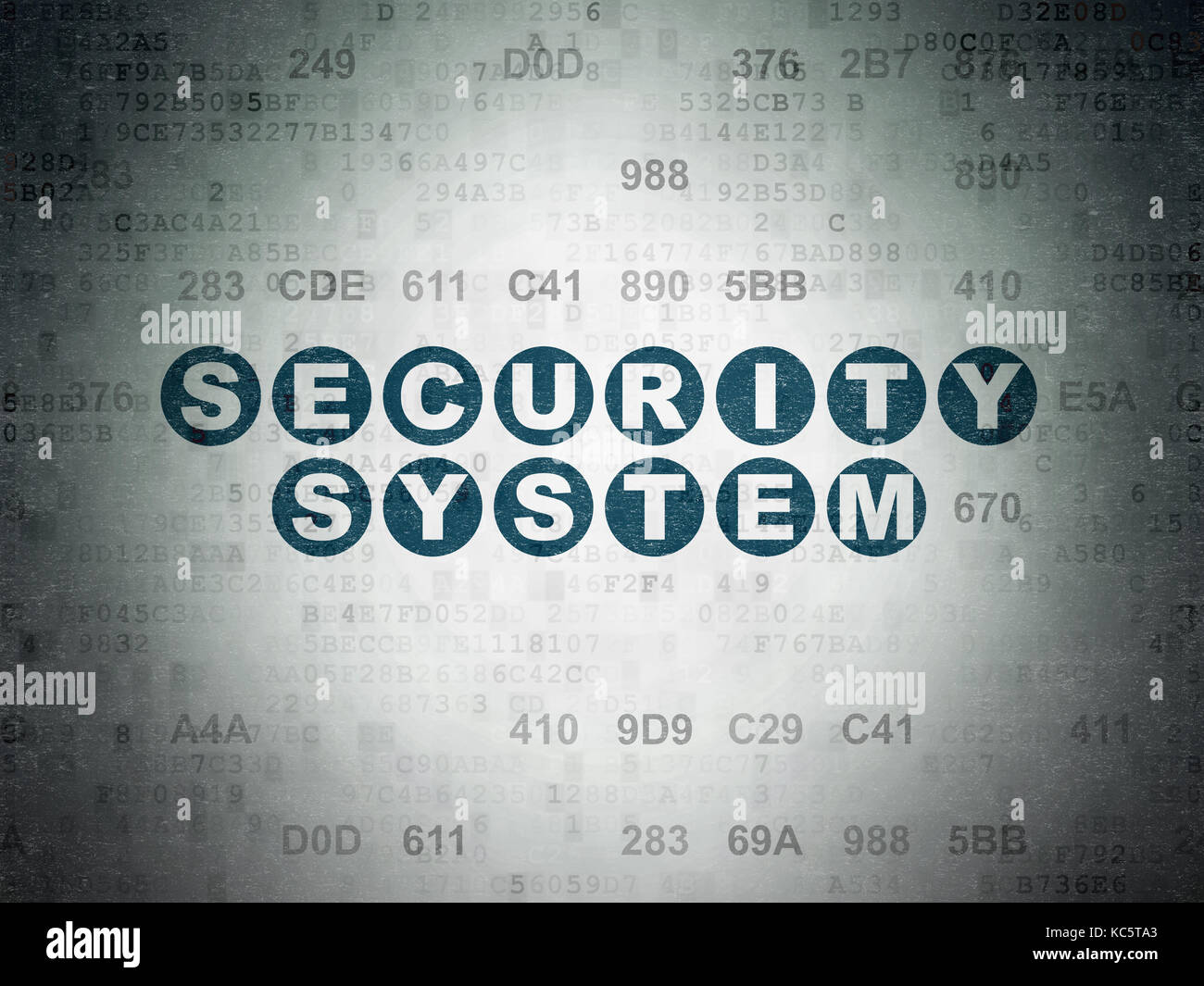 Security concept: Security System on Digital Data Paper background Stock Photo - Alamy