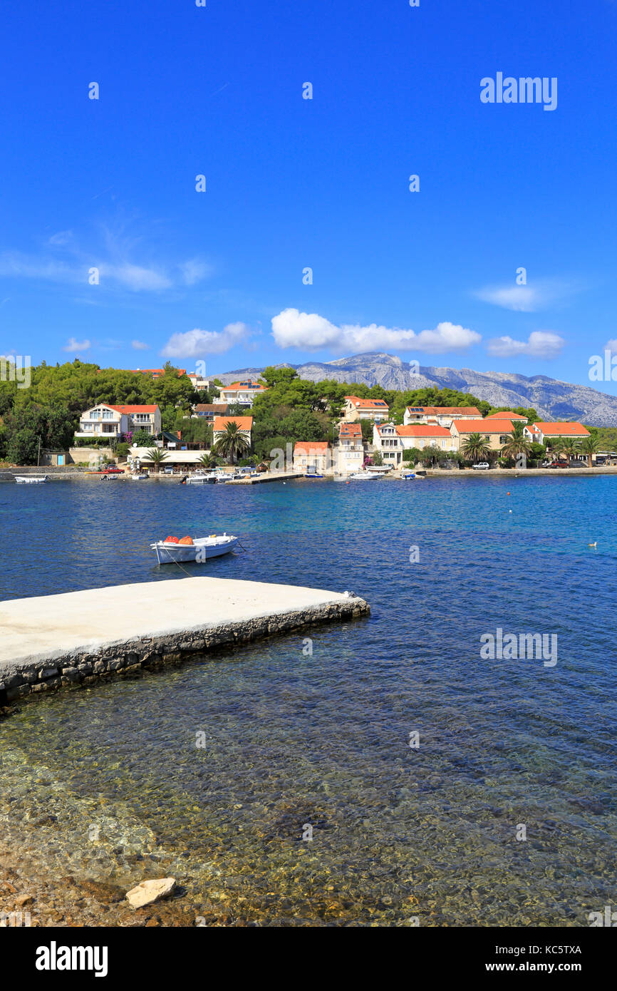 Lumbarda, Korcula Island, Croatia, Dalmatia, Dalmatian Coast, Europe ...