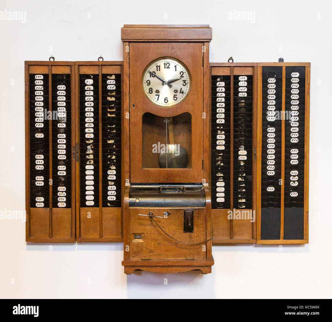 Antique Factory Time Clocks