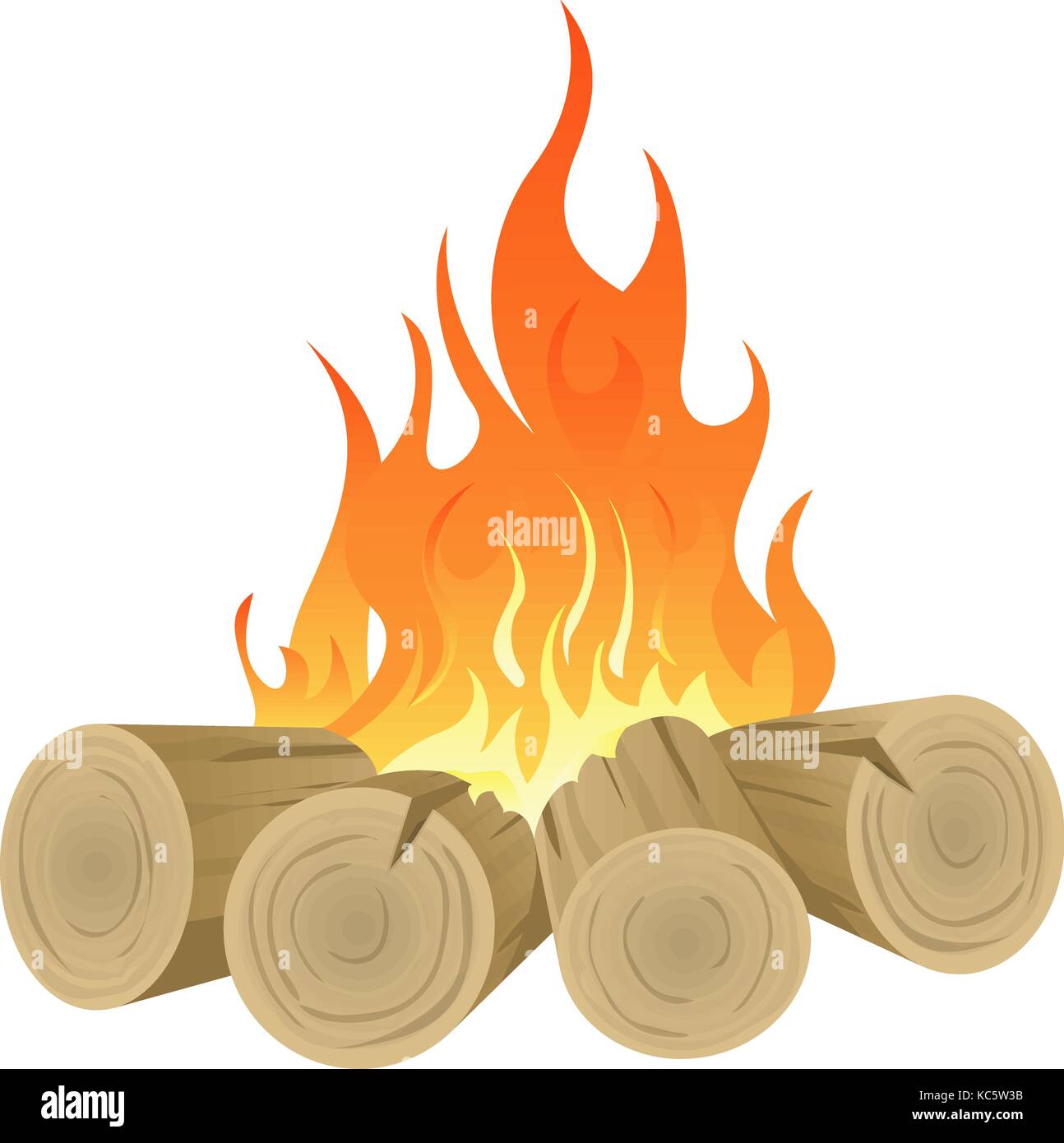 Abstract burning bonfire background Cut Out Stock Images & Pictures - Alamy