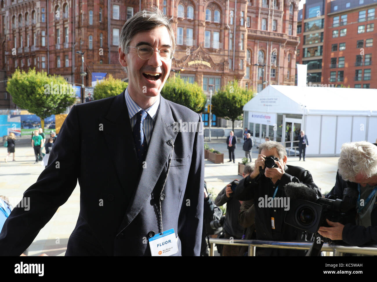 MP Jacob Rees-Mogg at the Conservative Party Conference at the ...