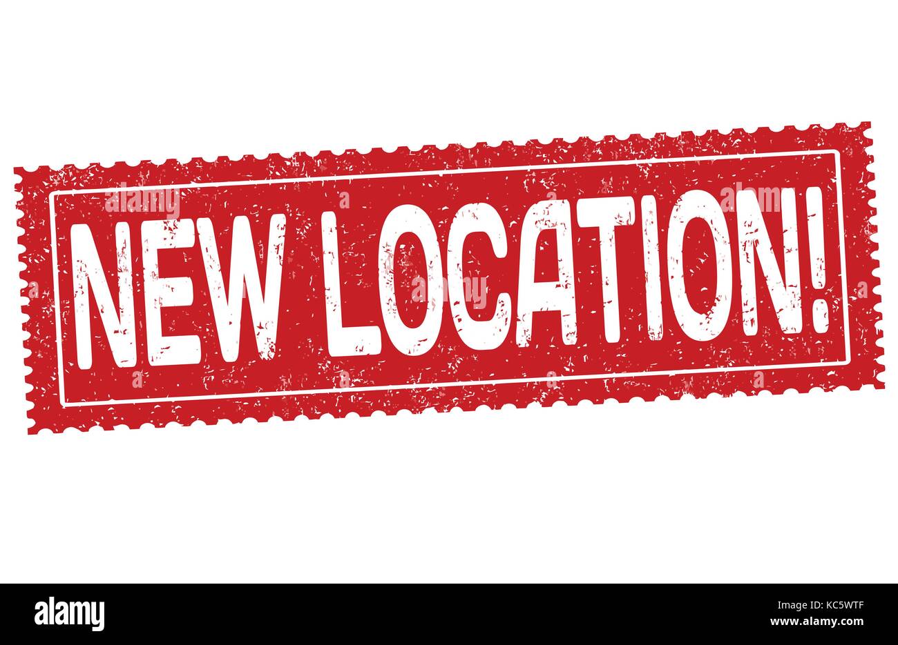 New location grunge rubber stamp on white background, vector ...