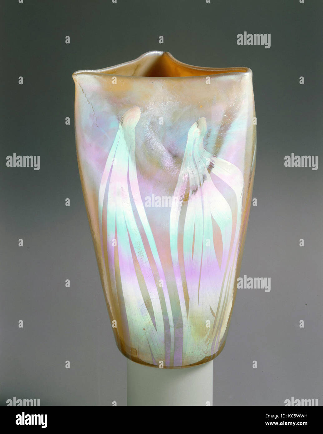 Vase, Tiffany Glass and Decorating Company, 1893–96 Stock Photo - Alamy