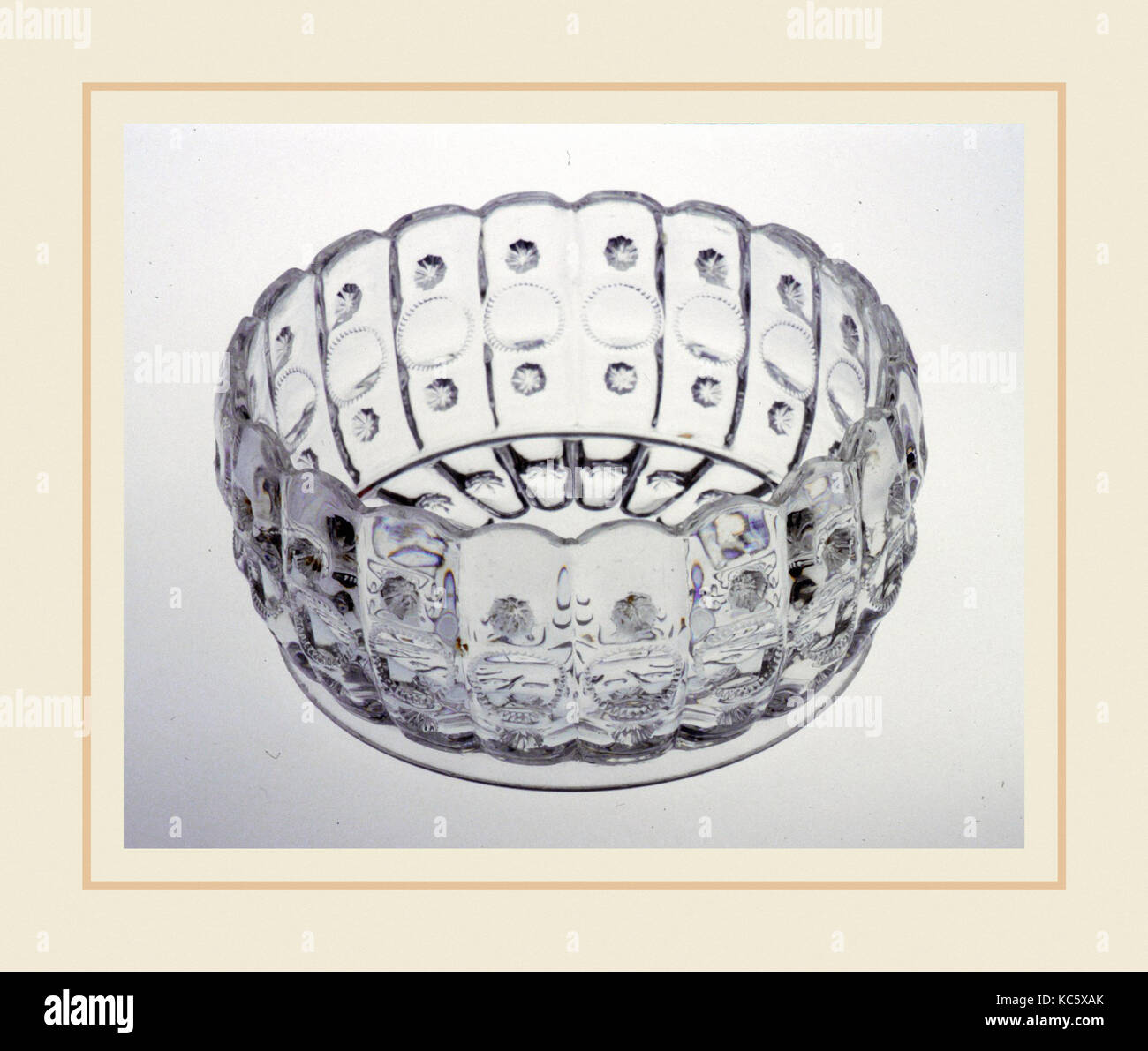 Bowl, 1885–93, Made in Findlay, Ohio, United States, American, Pressed ...