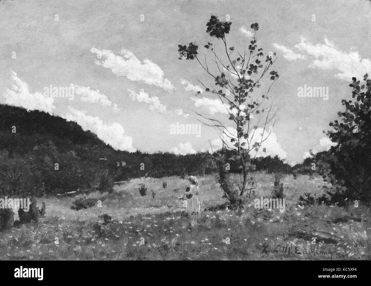 Landscape, 1889, Oil on canvas, 14 1/2 x 20 1/2 in. (36.8 x 52.1 cm ...