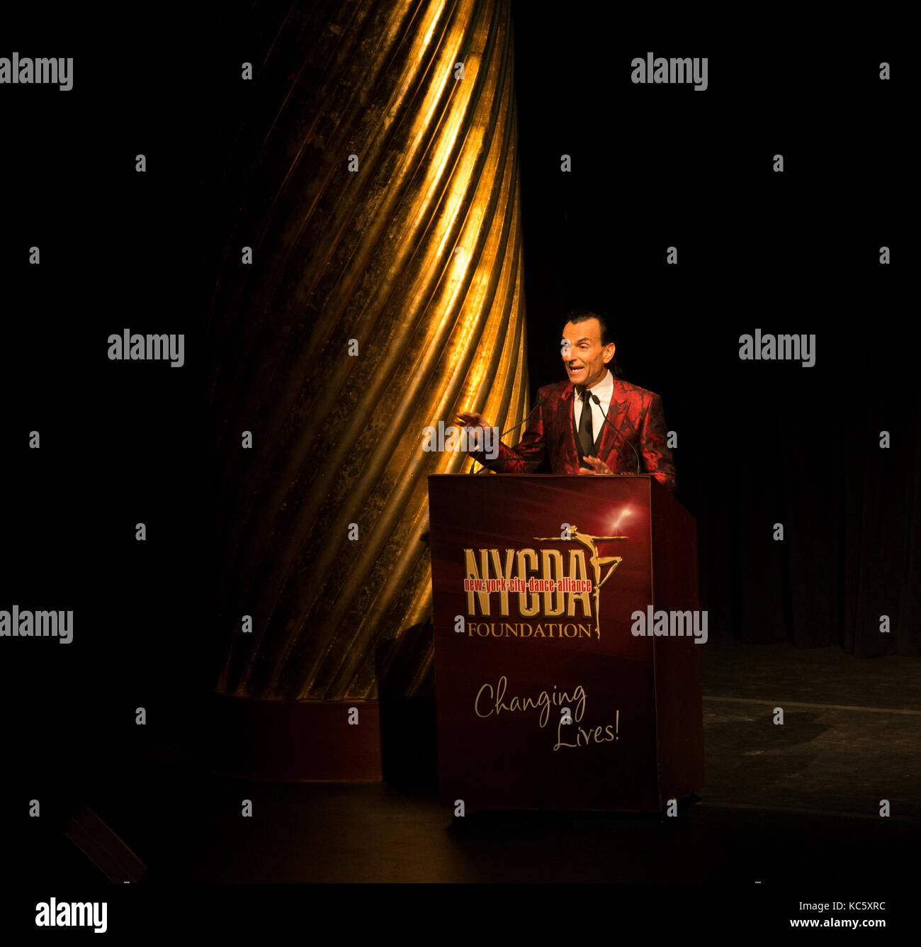 New York, NY USA - October 1, 2017: Joe Lanteri speaks during Bright ...