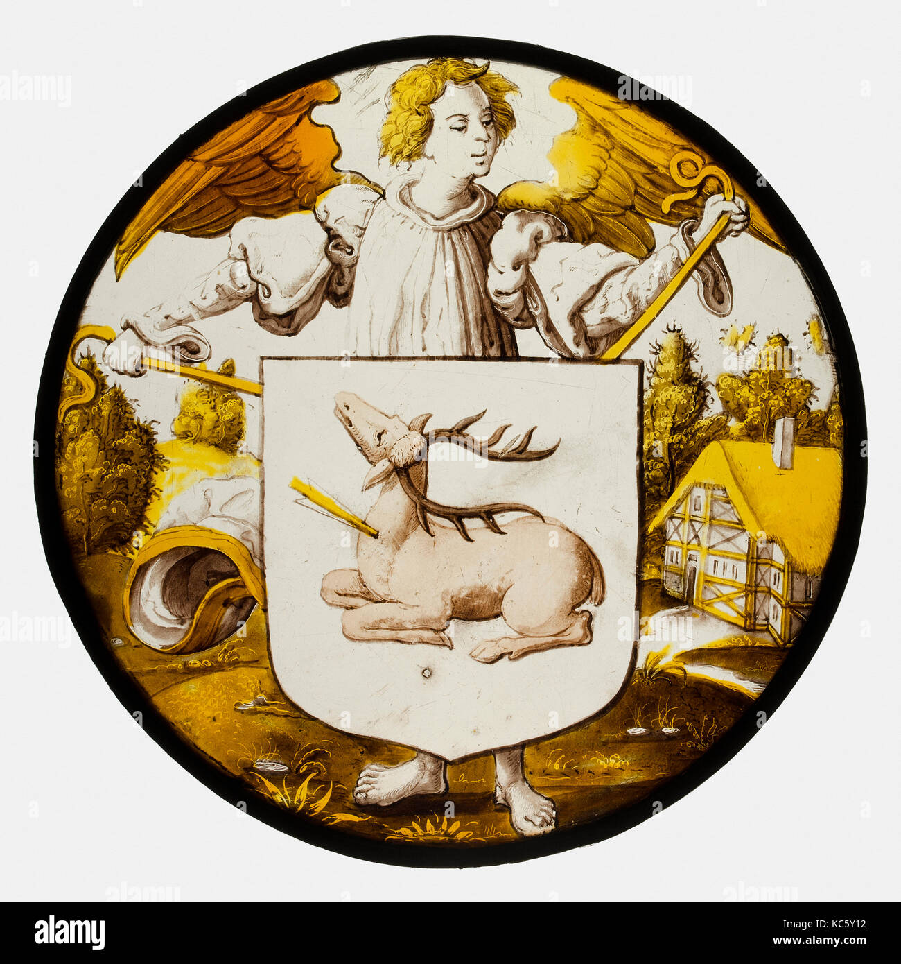 Shield Angel High Resolution Stock Photography and Images - Alamy