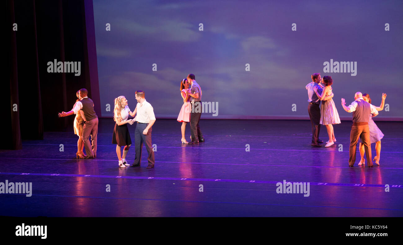 New York, NY USA - October 1, 2017: Ashley Fitzgerald, Marty Lawson ...