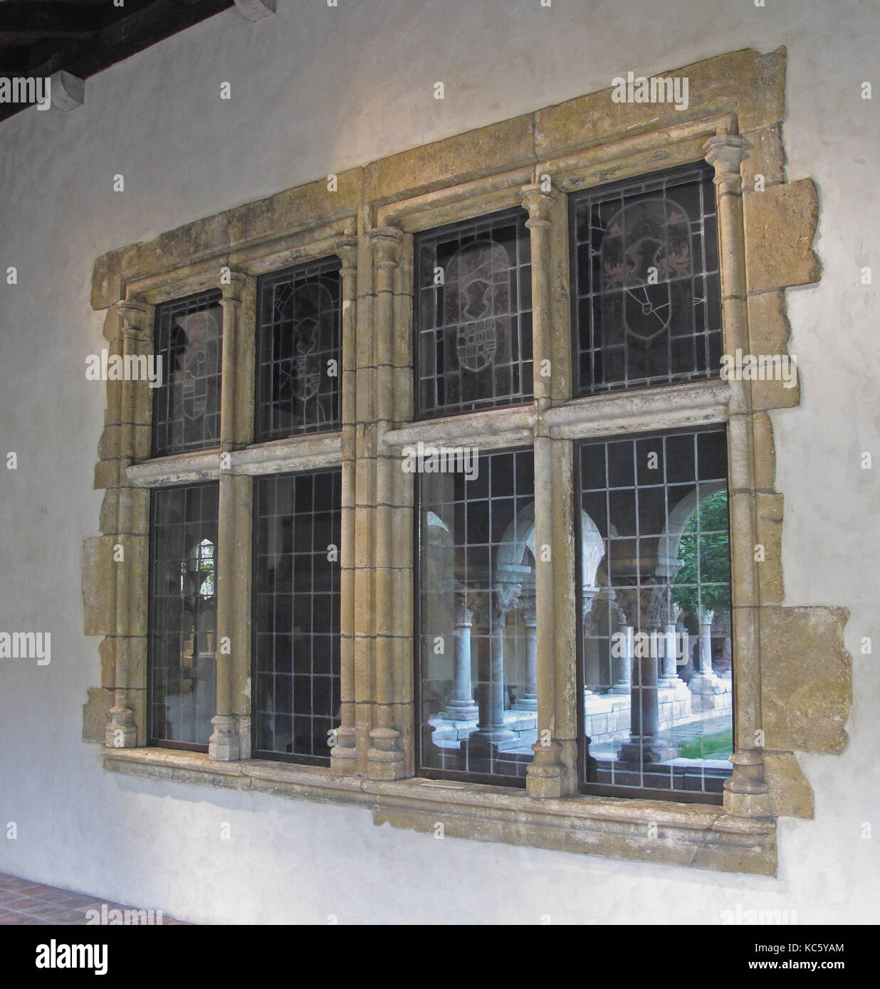 Window, ca. 1500, Made in Burgundy, France, French, Limestone, Overall ...