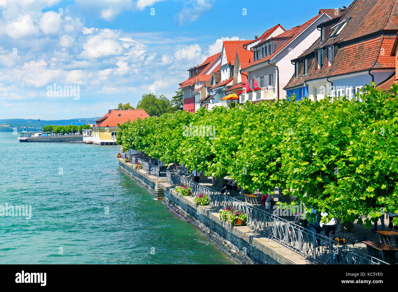 scenic waterfront of Lake Constance, Germany Stock Photo - Alamy