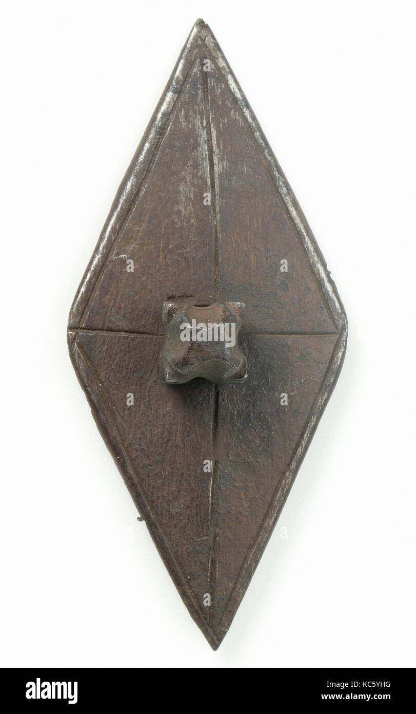Plate and Nail, 15th–16th century, European, Iron, Overall: 4 1/4 in ...