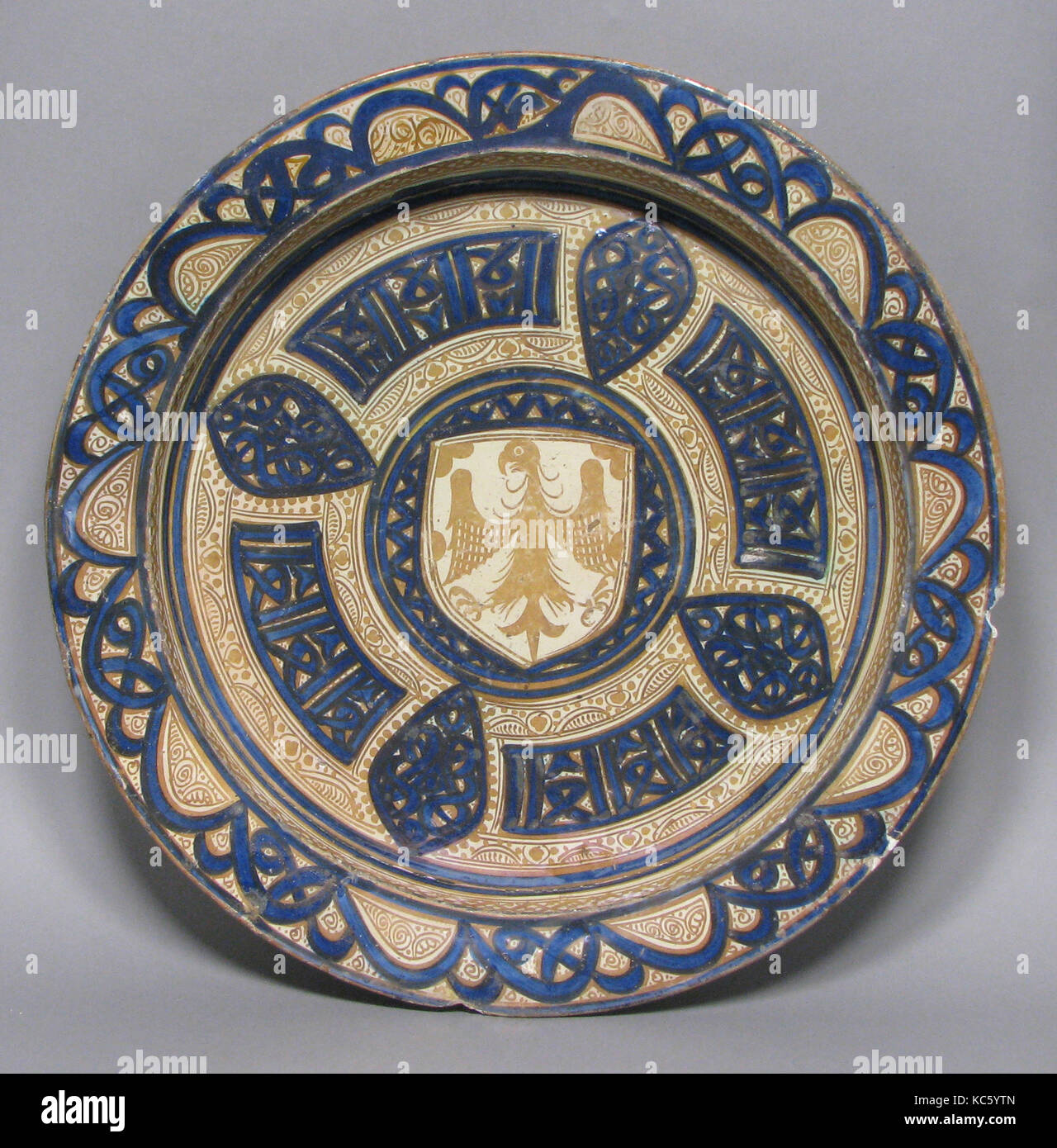 Deep Dish, ca. 1430, Made in probably Manises, Valencia, Spain, Spanish ...