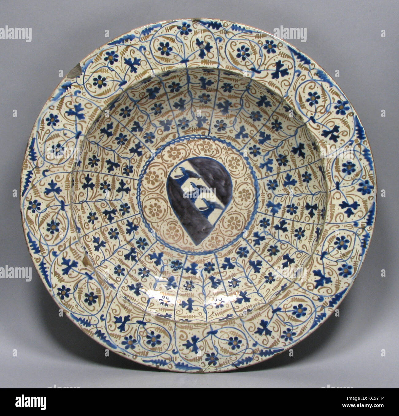 Dish, 1430–1460, Made in probably Manises, Valencia, Spain, Spanish ...