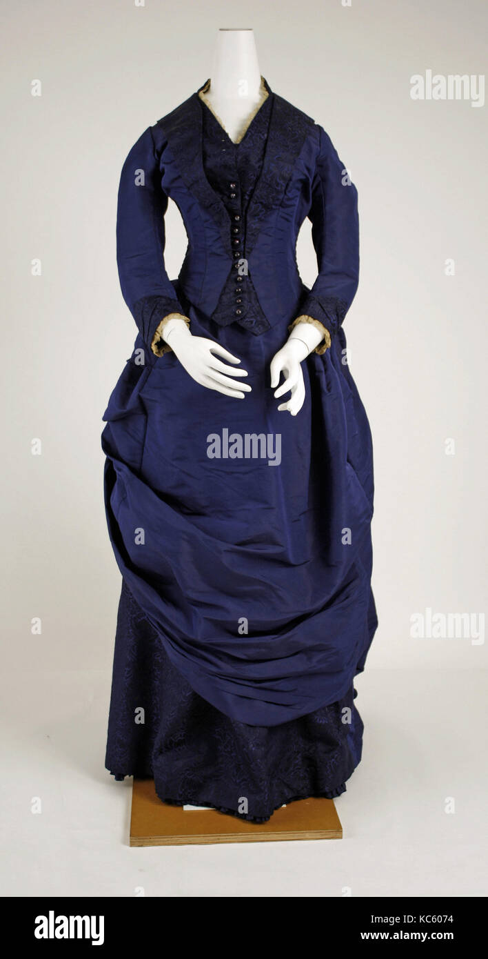 Dress, 1886, French Stock Photo - Alamy