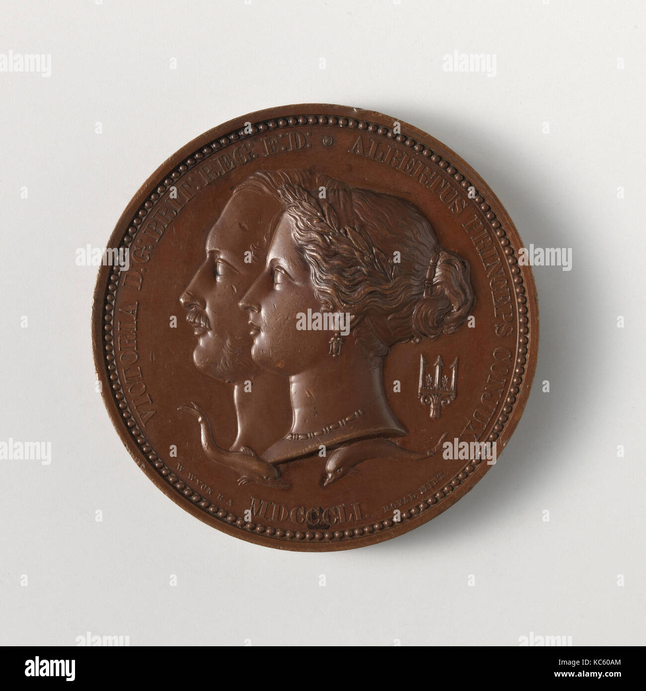 William wyon great exhibition medal hi-res stock photography and images ...