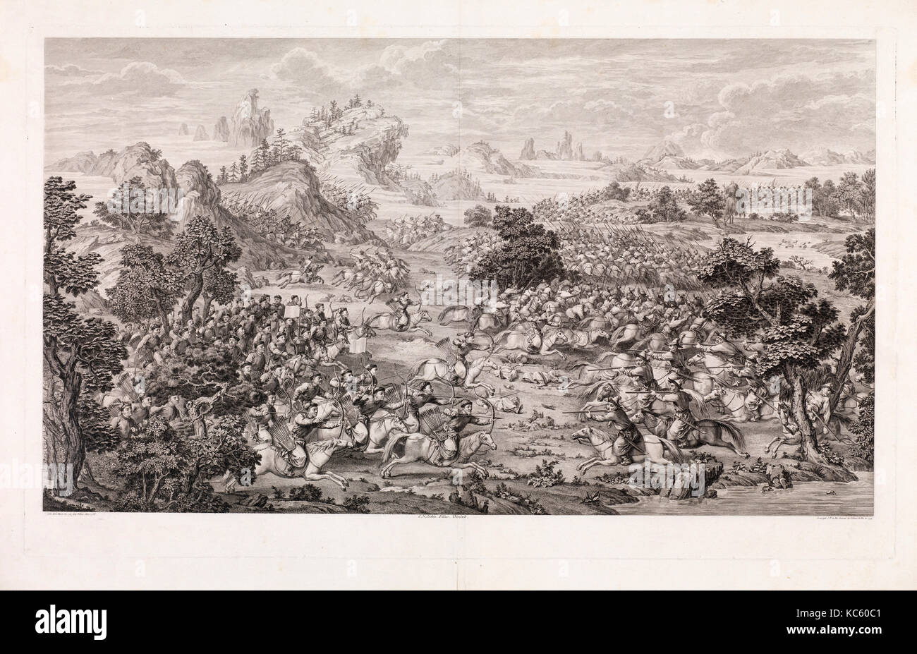 Drawings and Prints, Print, The Victory of Khorgos, The Conquests of ...