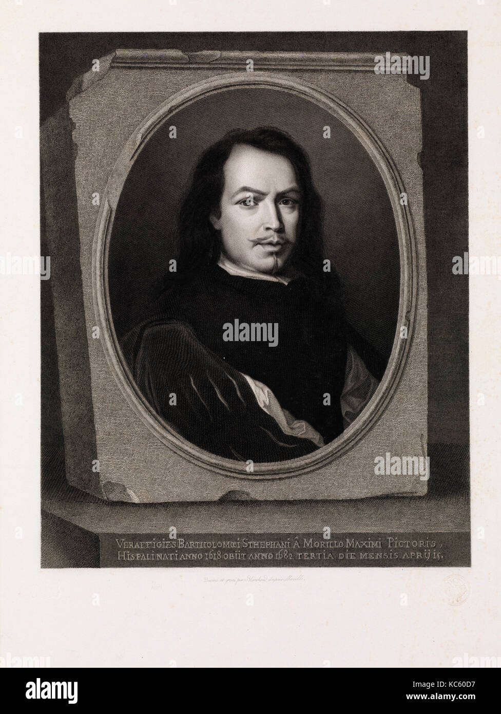 Drawings and Prints, Print, Murillo, after a self portrait by the ...