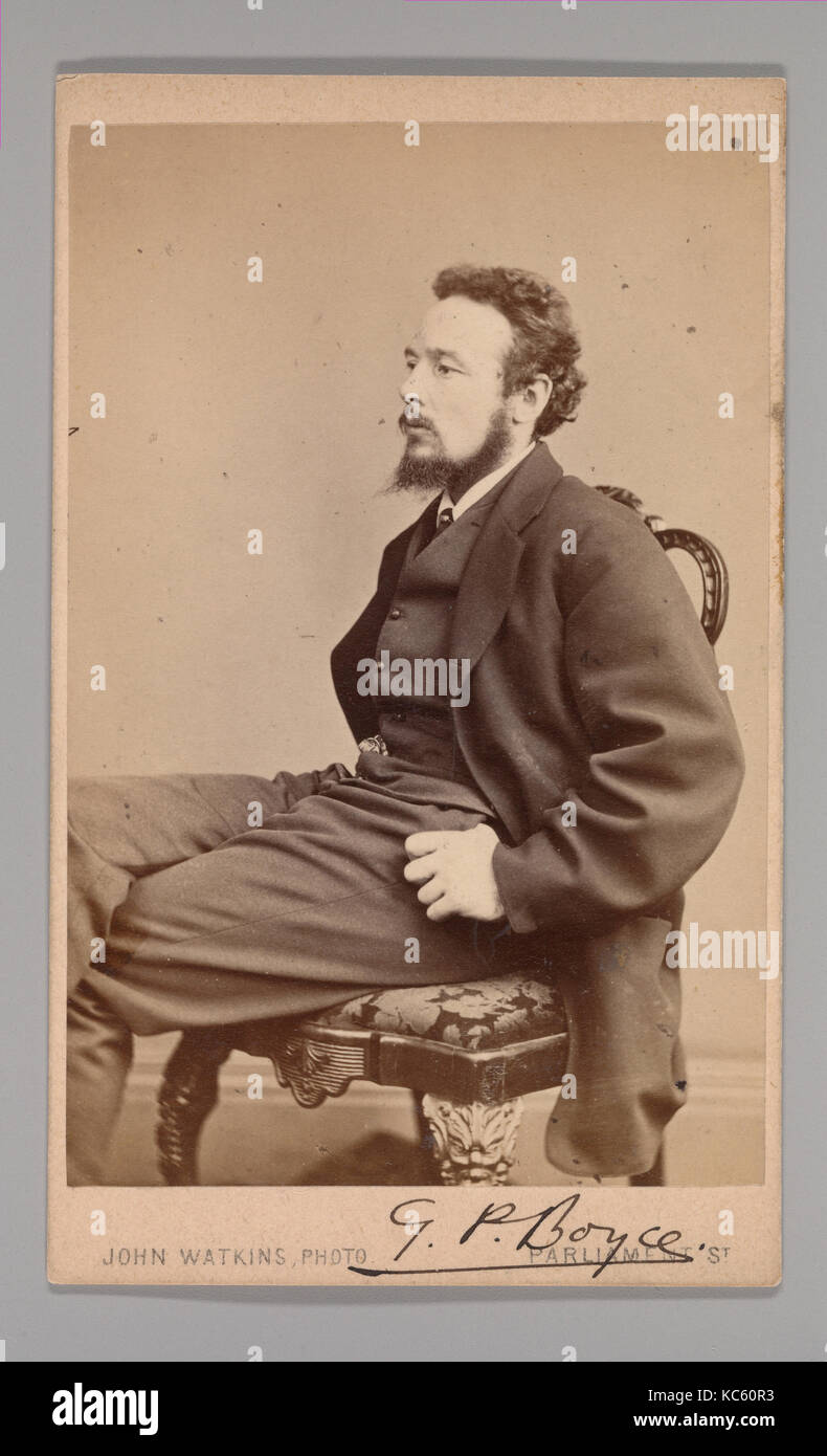 George Price Boyce, 1860s, Albumen silver print, Approx. 10.2 x 6.3 cm ...
