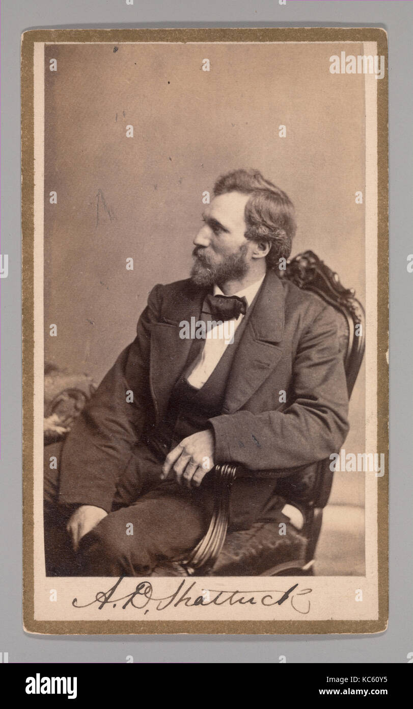 Aaron Draper Shattuck, George Gardner Rockwood, 1860s Stock Photo - Alamy