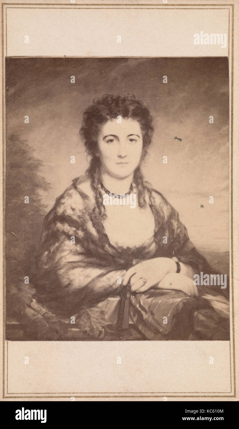 Unknown Subject, 1860s, Albumen silver print, Approx. 10.2 x 6.3 cm (4 ...