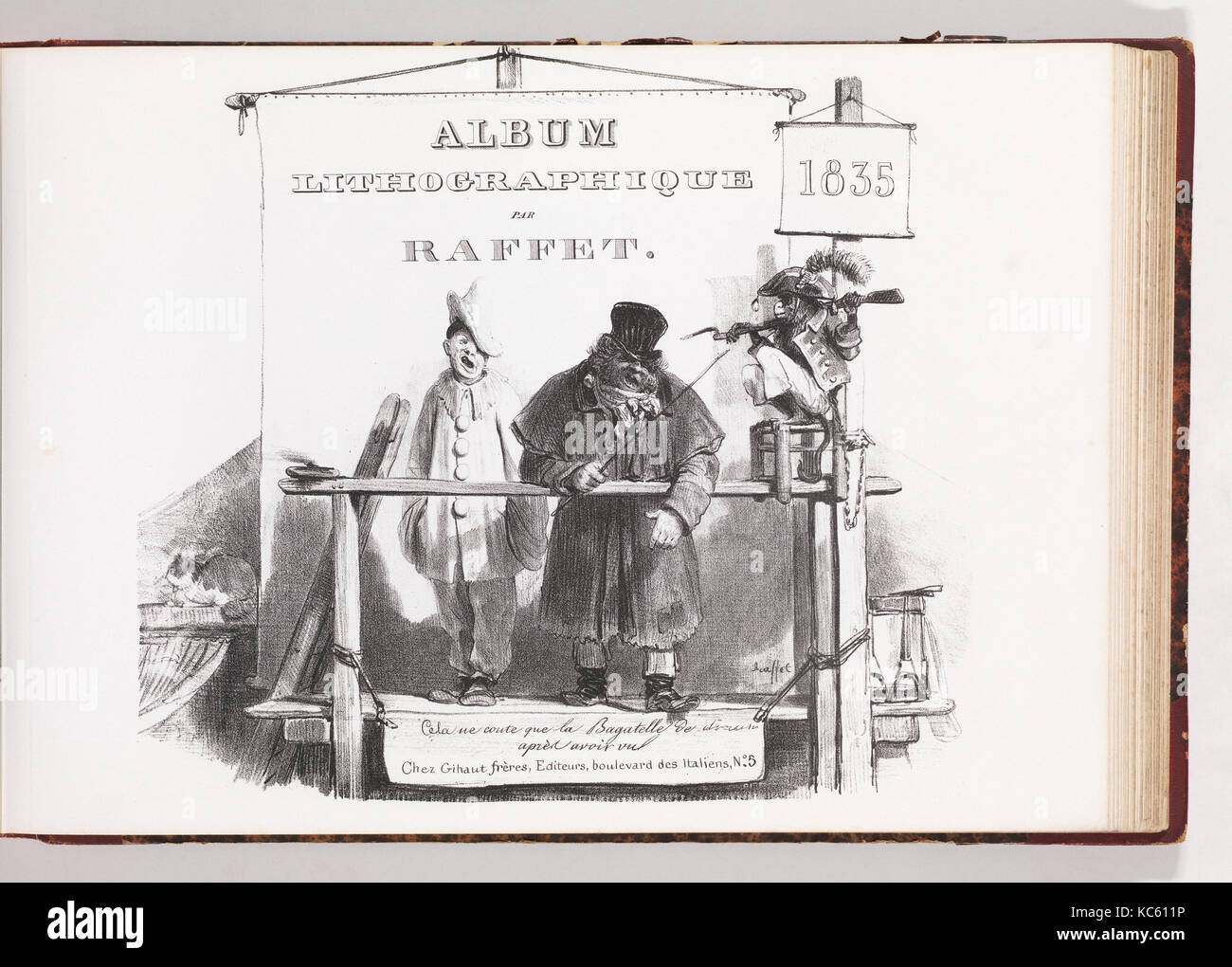 Album Lithographique 1830-1837, Auguste Raffet, 1830-1837 Stock Photo ...