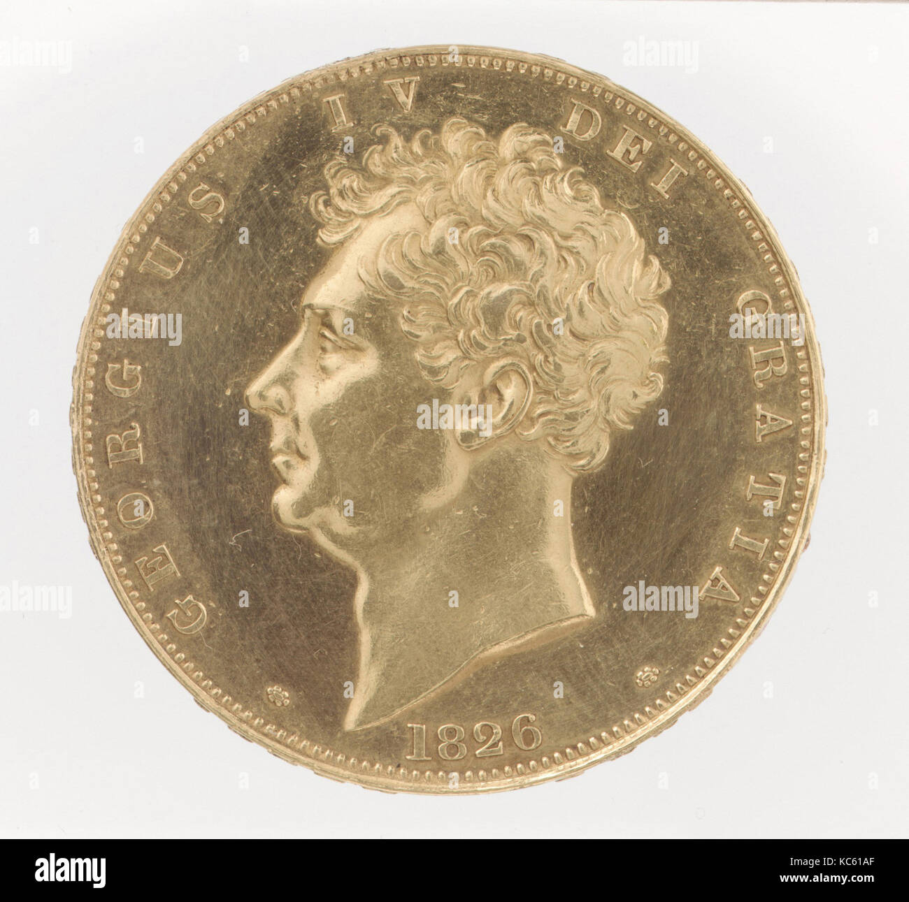 George IV crown, William Wyon (British, Birmingham 1795–1851 Brighton ...