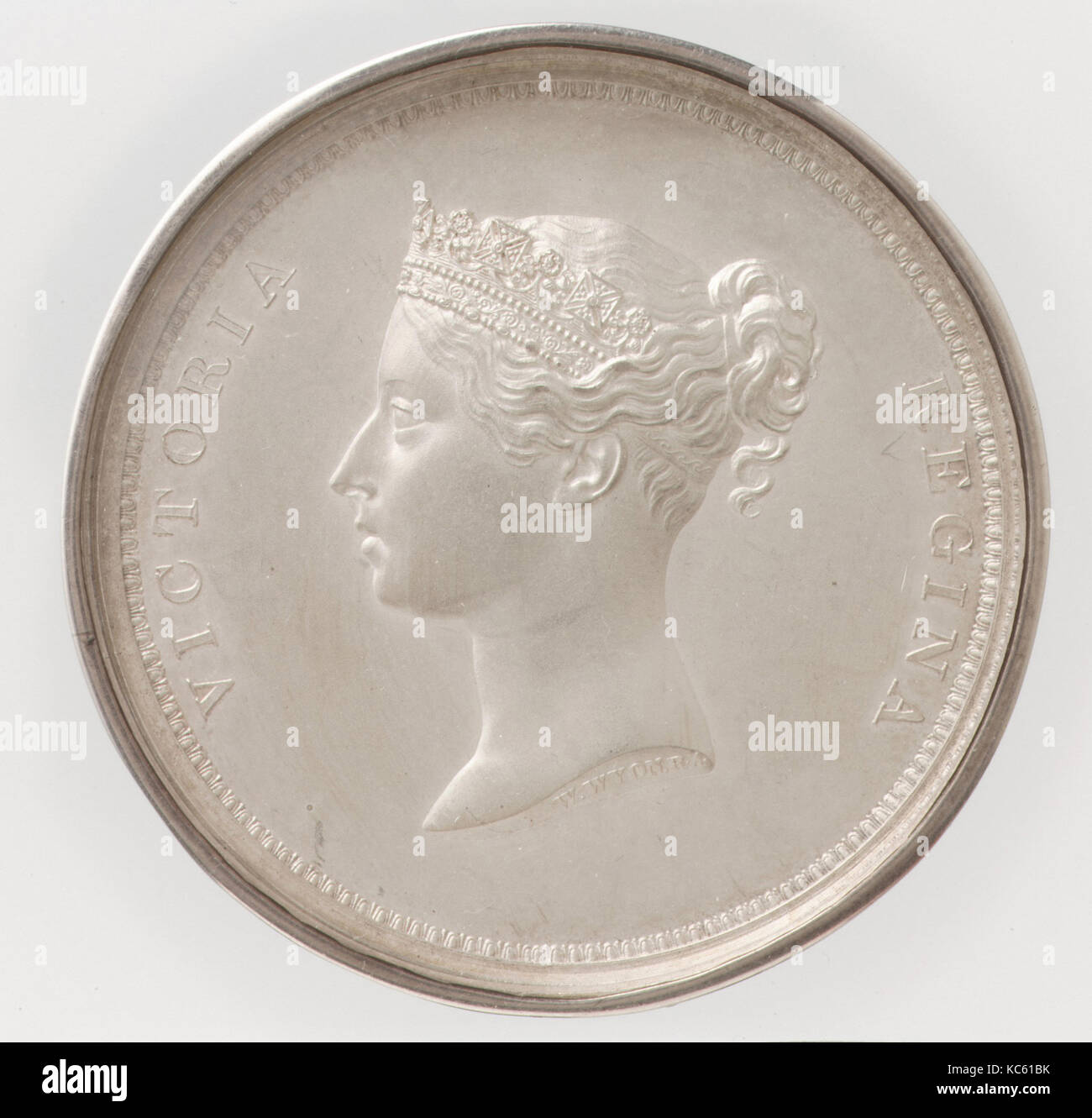 Victoria Visit to the Corporation of London, Medalist: William Wyon ...