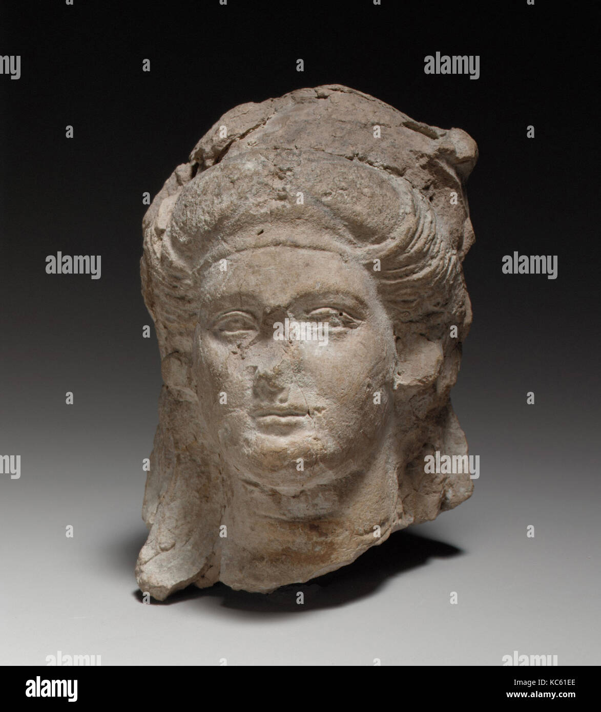 Female head, probably of a goddess, 4th century B.C Stock Photo - Alamy
