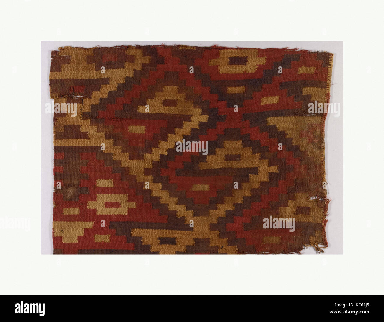 Tapestry Fragment, 15th–16th century, Peru, Inca (?), Camelid hair ...