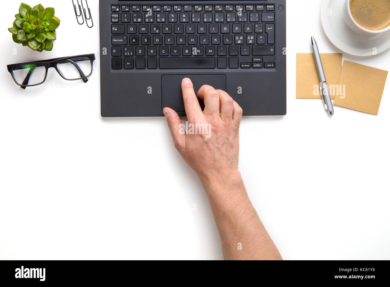 Hand touching cactus hi-res stock photography and images - Alamy