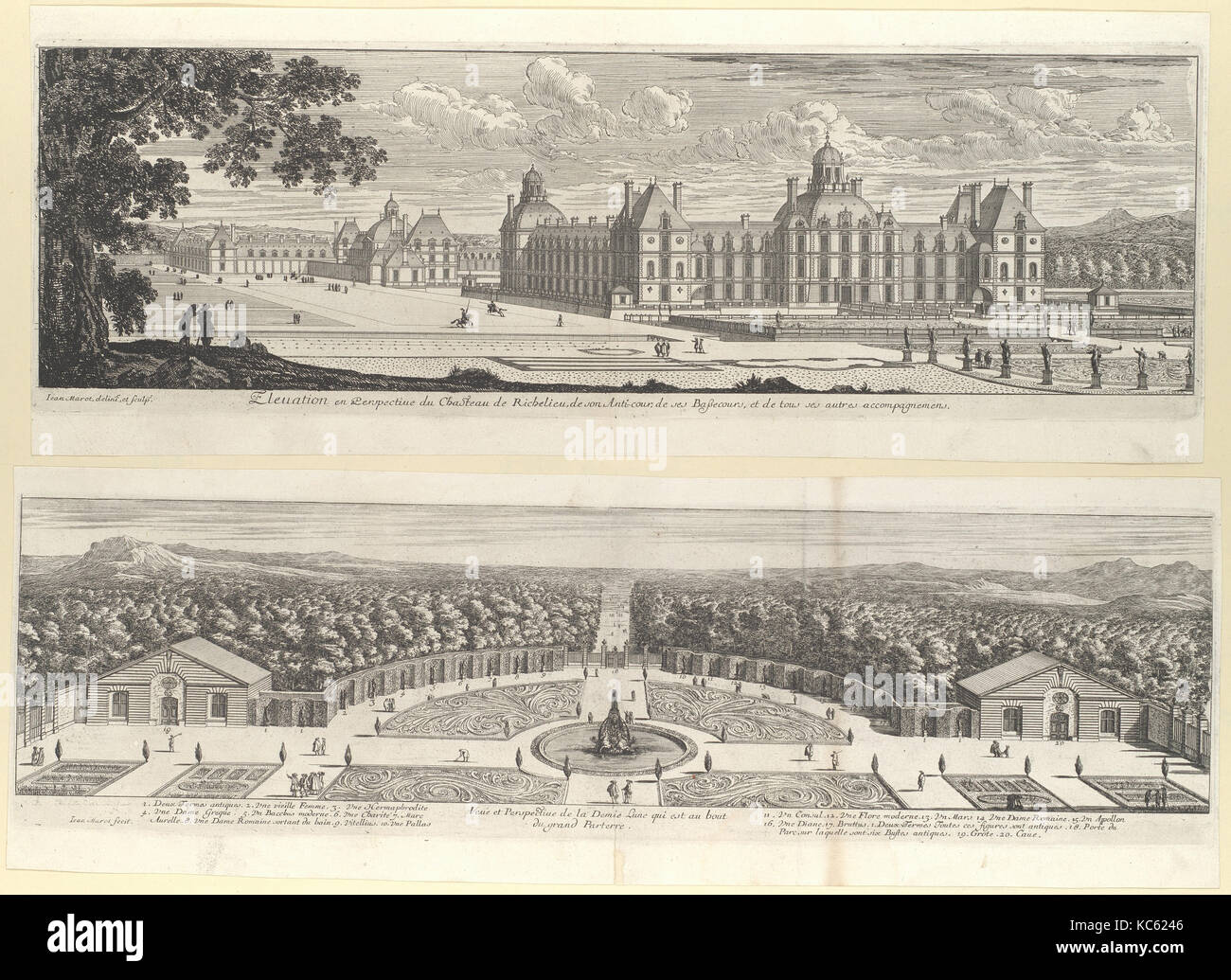 Le magnifique chateau de richelieu hi-res stock photography and images ...