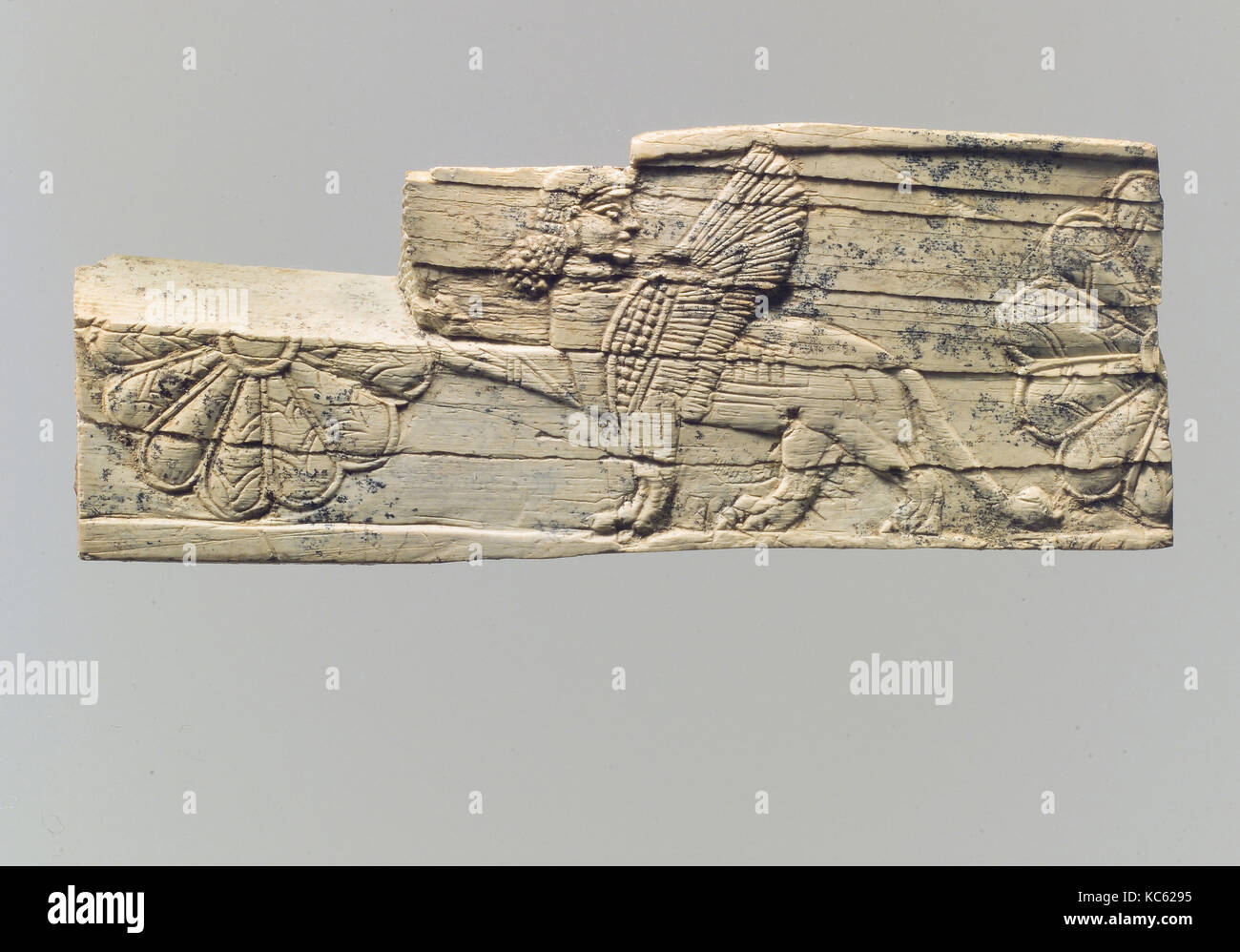 Panel fragment, Iron Age III, ca. 8th–7th century B.C., Iran, said to ...