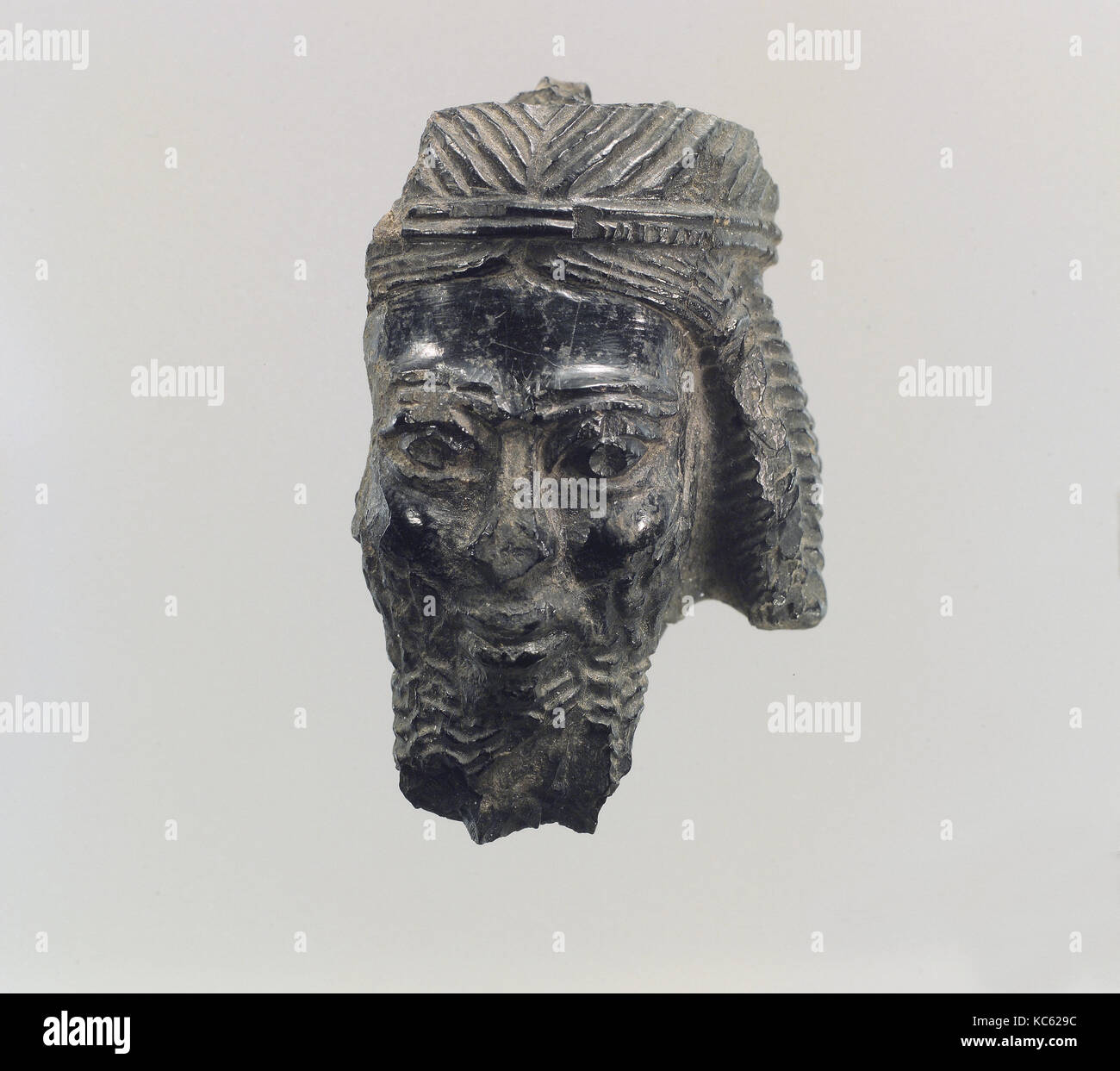 Head of a male figure, Neo-Assyrian, ca. 8th–7th century B.C ...