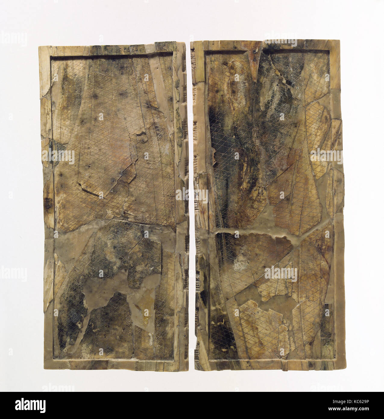 Panels of a writing board, Neo-Assyrian, ca. 721–705 B.C., Mesopotamia ...