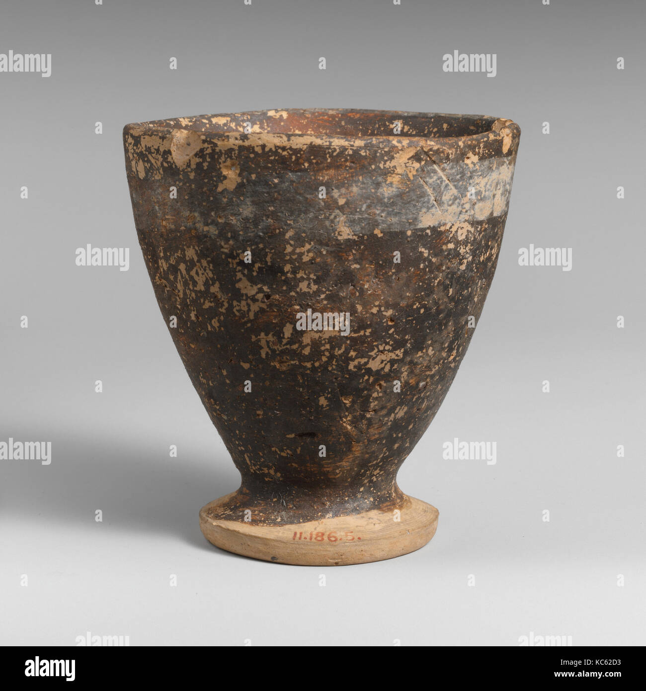 Terracotta goblet, Middle Minoan IA, ca. 2100–1950 B.C., Minoan ...