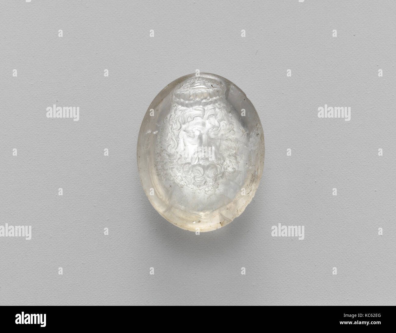 Rock crystal oval, Hellenistic, 3rd–2nd century B.C., Greek, Rock ...