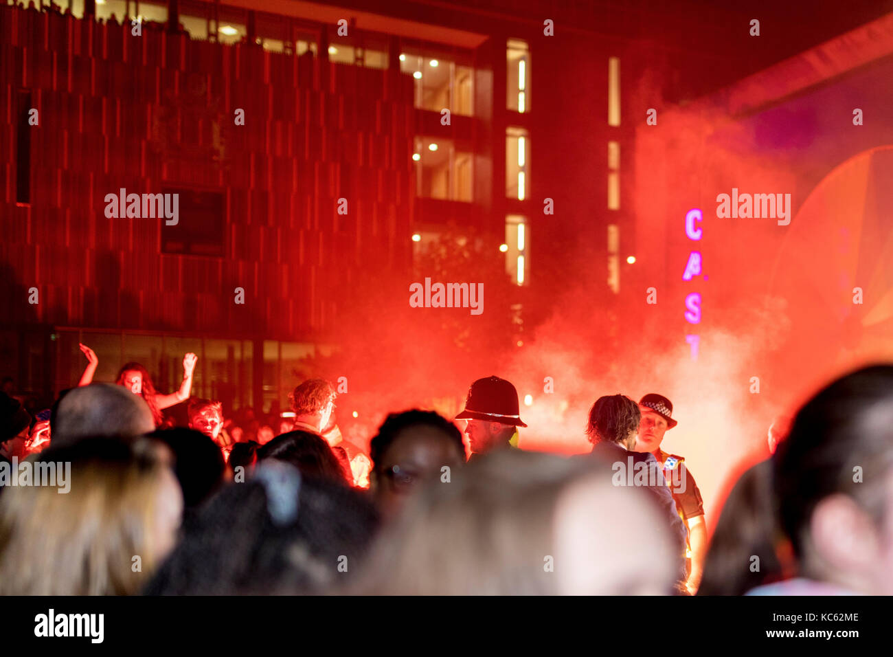 Security Officer Watching Monitor High Resolution Stock Photography and ...