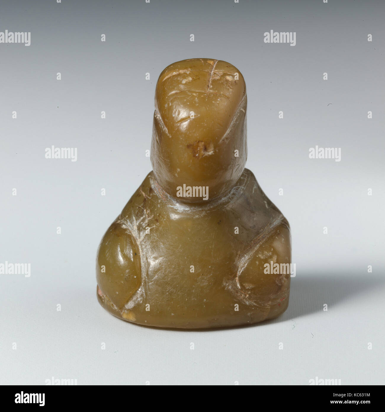 Steatite bust, Early or Middle Bronze Age, ca. 3000–1600 B.C., Minoan ...