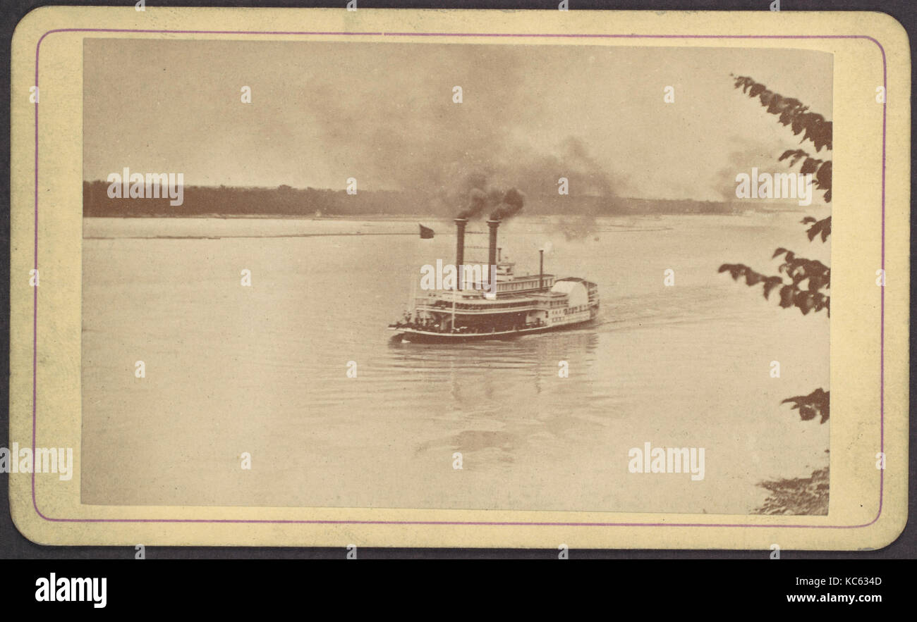 Steamer R.E. Lee Racing with Natches When Nearing St. Louis, Robert ...