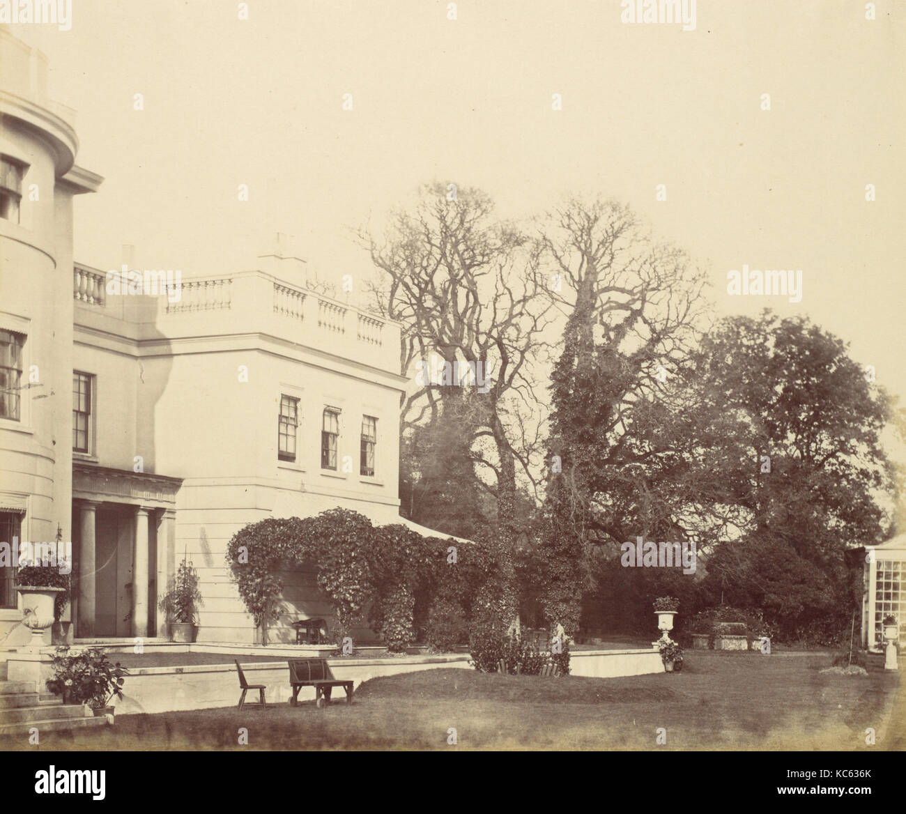 Blake House, 1860, Albumen silver print from paper negative, 19.8 x 23. ...
