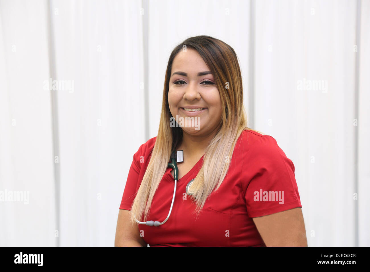 portrait of a healthcare professional, woman doctor Stock Photo - Alamy