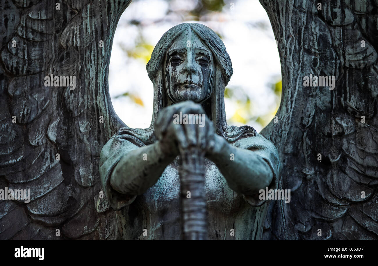 Angel of death victorious hi-res stock photography and images - Alamy