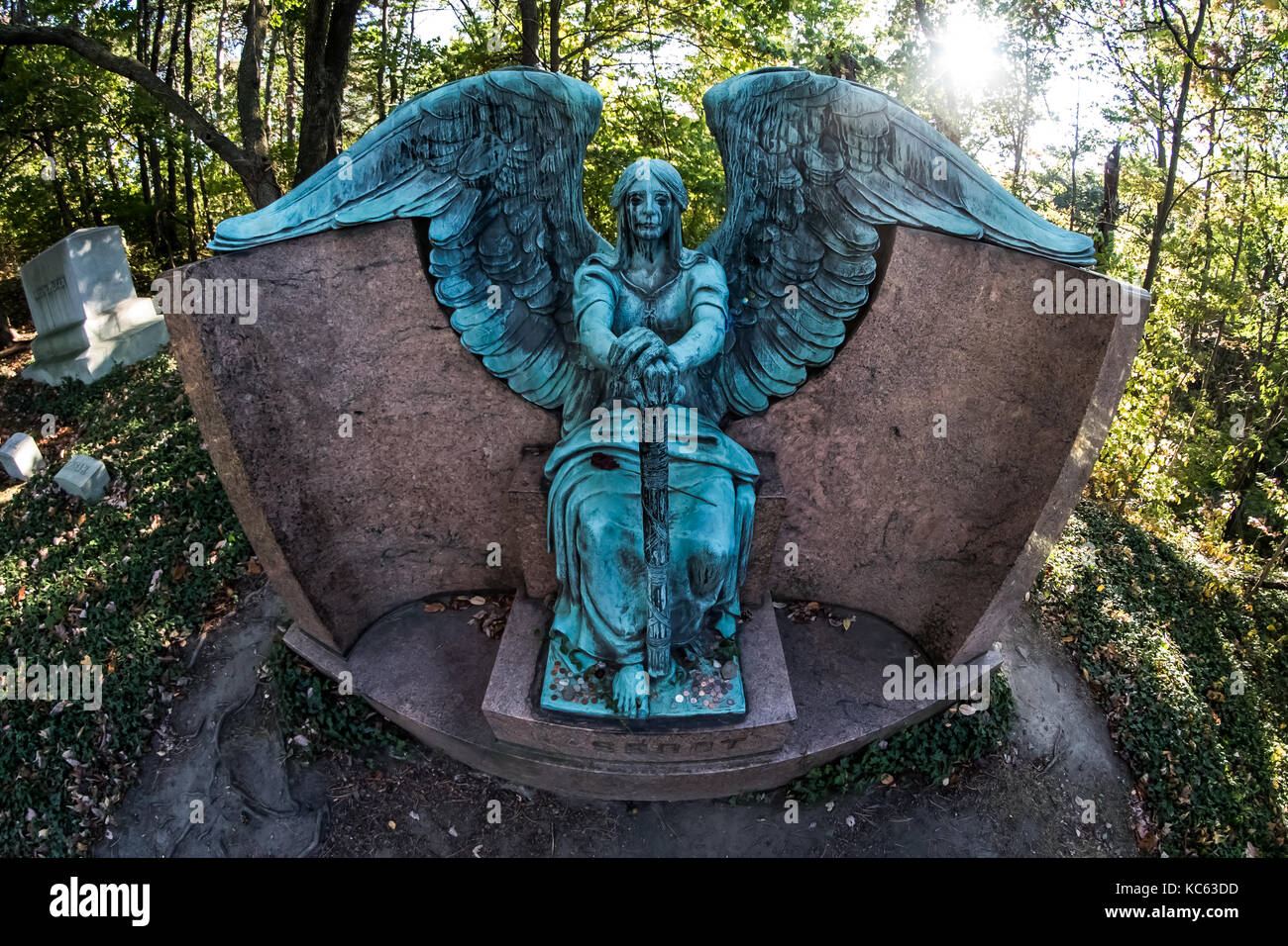 Angel of death victorious hi-res stock photography and images - Alamy