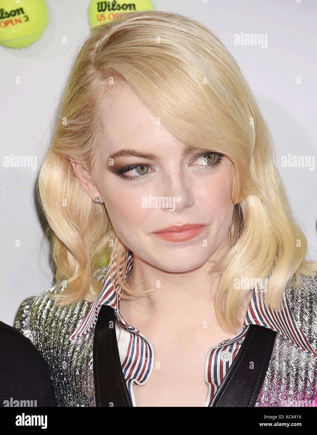 ELLA STONE US film actress in September 2017. Photo: Jeffrey Mayer ...