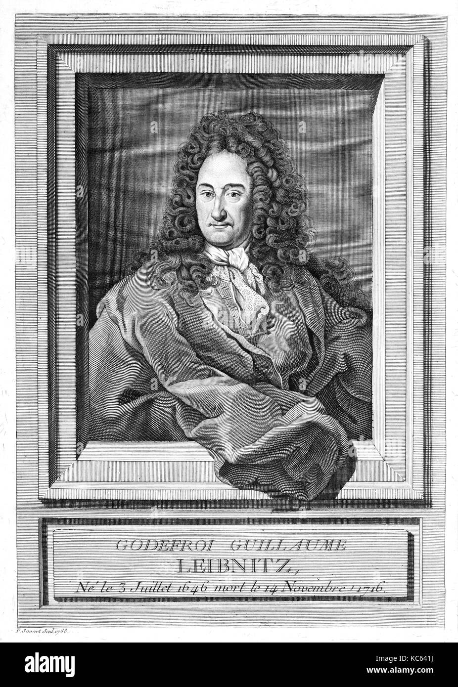 GOTTFRIED LEIBNIZ (1646-1716) German mathematician and philosopher ...