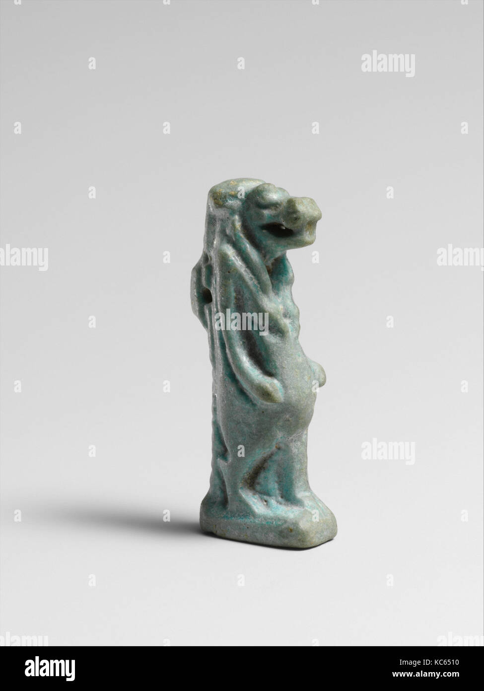 Faience amulet of Taweret, Late Dynastic–Hellenistic, 664–30 B.C ...