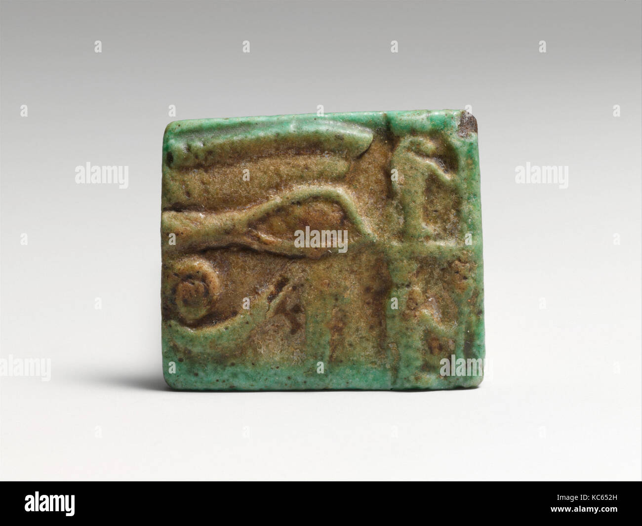 Faience Wedjat-eye amulet, Late Dynastic–Hellenistic, 664–30 B.C ...